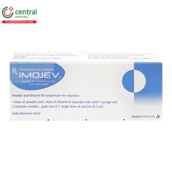 Vaccine Imojev phòng viêm não Nhật Bản ở người từ 9 tháng tuổi trở lên