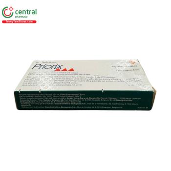 Vắc xin Priorix phòng sởi - quai bị - rubella: Lịch tiêm, thông tin kê toa