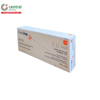 Vaccine Varilrix giúp phòng ngừa thủy đậu do virus varicella-zoster