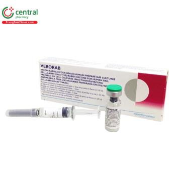 Vacxin Verorab phòng ngừa bệnh Dại ở trẻ em và người lớn
