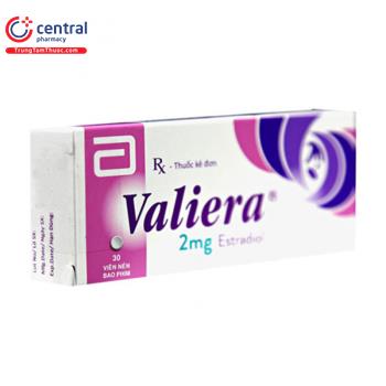 Thuốc Valiera 2mg: Tác dụng, liều dùng, chống chỉ định