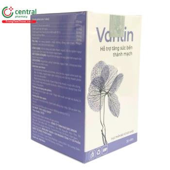 Varilin - Tăng sức bền thành mạch , giảm nguy cơ suy giãn tĩnh mạch