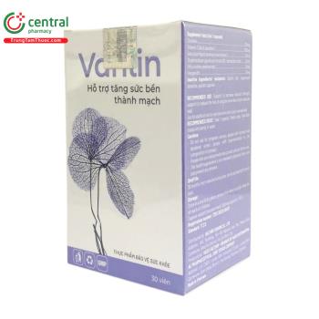 Varilin - Tăng sức bền thành mạch , giảm nguy cơ suy giãn tĩnh mạch