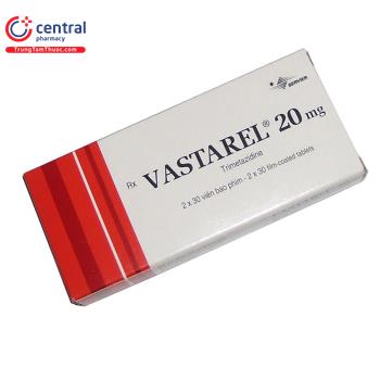 Thuốc Vastarel 20mg (hộp 2 vỉ): chỉ định, lưu ý khi sử dụng