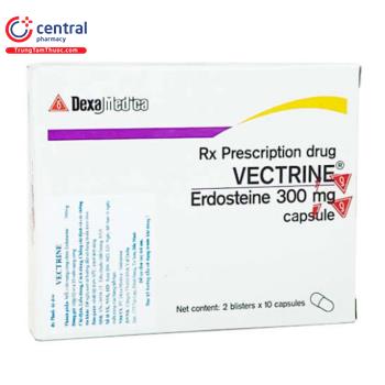 [CHÍNH HÃNG] Thuốc Vectrine 300mg: điều trị hen phế quản mạn tính