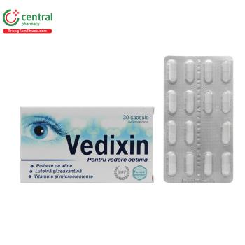Vedixin - Hỗ trợ bảo vệ mắt, giảm lão hóa, cải thiện thị lực hiệu quả