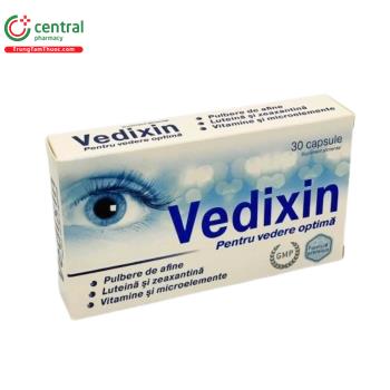 Vedixin - Hỗ trợ bảo vệ mắt, giảm lão hóa, cải thiện thị lực hiệu quả