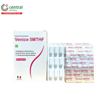 Thuốc Venice 5MTHF (Hộp 2 vỉ x 15 viên) - Công dụng, giá bán?