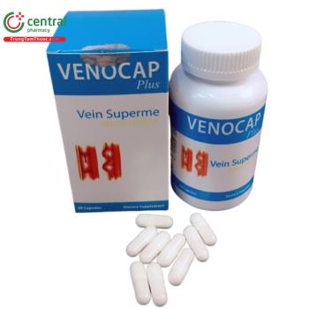 Thuốc Venocap Plus - Giảm triệu chứng suy giãn tĩnh mạch và trĩ