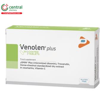 Thuốc Venolen Plus hỗ trợ giảm nguy cơ suy giãn tĩnh mạch