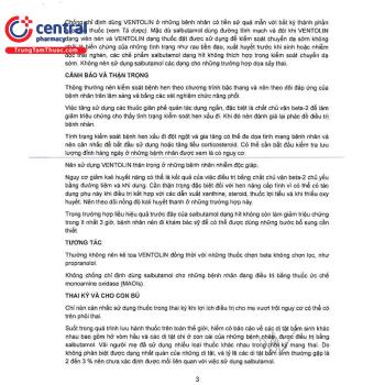 Thuốc Ventolin Rotacaps 200mcg - Thuốc điều trị hen phế quản