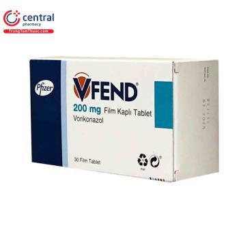 [CHÍNH HÃNG] Thuốc Vfend 200mg - Điều trị nấm Candida dứt điểm