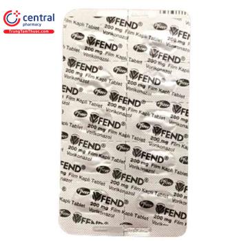 [CHÍNH HÃNG] Thuốc Vfend 200mg - Điều trị nấm Candida dứt điểm
