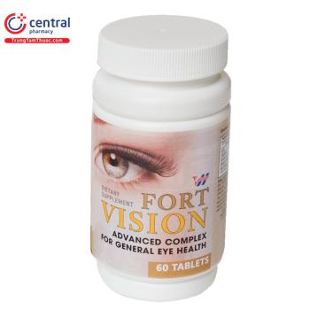 Thuốc VH Fort Vision bổ sung dưỡng chất giúp sáng mắt, tăng tầm nhìn