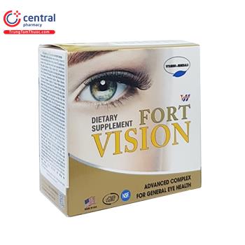 Thuốc VH Fort Vision bổ sung dưỡng chất giúp sáng mắt, tăng tầm nhìn