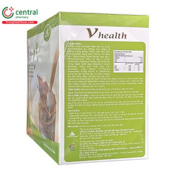 Bột dinh dưỡng Vhealth tăng cường sức đề kháng cho cơ thể khỏe mạnh