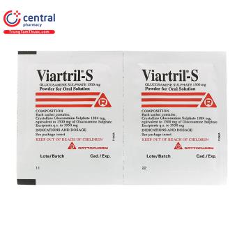 Thuốc Viartril-S 1500mg (gói) - Giảm triệu chứng viêm khớp gối