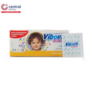 Vibovit Bobas - hỗ trợ tăng cường miễn dịch, giúp trẻ ăn ngon