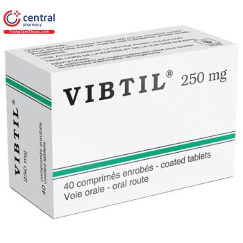 Thuốc Vibtil 250mg: tác dụng, chỉ định, giá bán thuốc