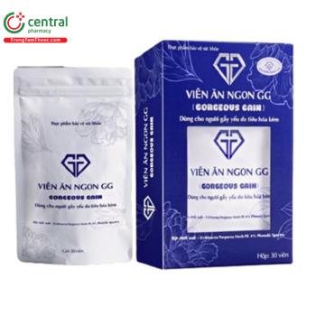Viên ăn ngon GG Gorgeous Gain kích thích tăng cường tiêu hóa khỏe