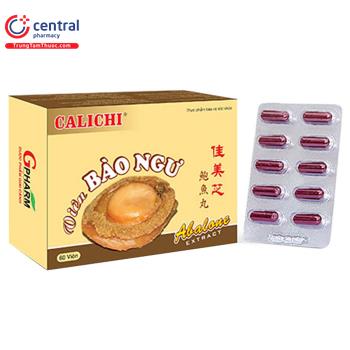 Viên Bào Ngư Calichi - Hỗ trợ điều trị suy nhược cơ thể, bổ thận
