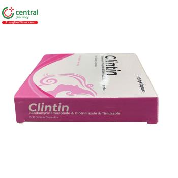Thuốc viên đặt âm đạo Clintin trị chứng viêm nhiễm, nấm ngứa phụ khoa