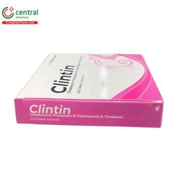 Thuốc viên đặt âm đạo Clintin trị chứng viêm nhiễm, nấm ngứa phụ khoa