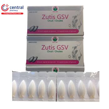 Thuốc Zutis GSV điều trị viêm nhiễm âm đạo, viêm cổ tử cung