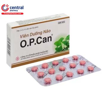 [CHÍNH HÃNG] Thuốc Viên dưỡng não O.P.Can - Viên uống bổ não