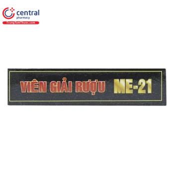 Thuốc Viên giải rượu ME-21: Công dụng- cách dùng và lưu ý khi sử dụng