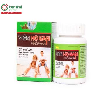 Viên Hộ Gan Kingphar - hỗ trợ giải độc và tăng cường chức năng gan