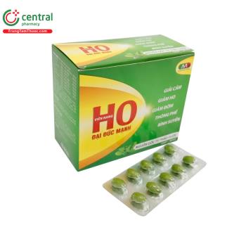 Viên Nang Ho Đại Đức Mạnh - Hỗ trợ giảm ho, giảm đờm, giải cảm