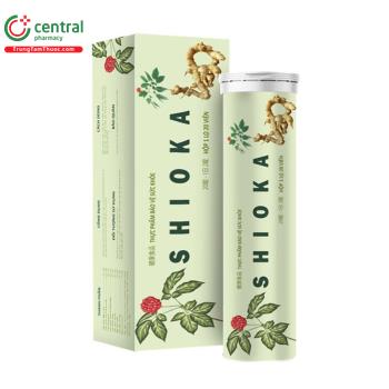 Viên sủi Shioka hỗ trợ tiêu u xơ tử cung, u nang buồng trứng