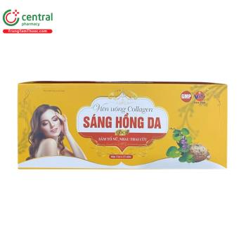 Viên uống Collagen Sáng Hồng Da Coco ngừa lão hoá, giúp da trắng sáng