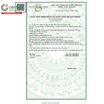 Thuốc viên uống Tauna giúp - hạn chế sự phát triển của u vú, u xơ