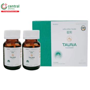 Thuốc viên uống Tauna giúp - hạn chế sự phát triển của u vú, u xơ