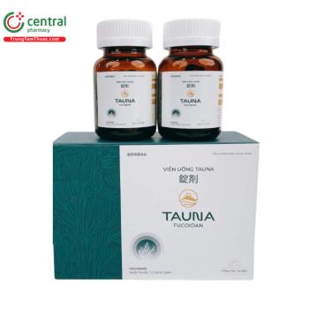 Thuốc viên uống Tauna giúp - hạn chế sự phát triển của u vú, u xơ