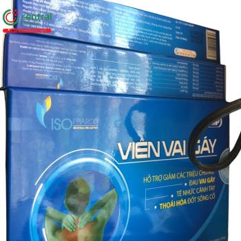 Thuốc Viên vai IsoPharco gáy giúp hỗ trợ hoạt huyết, giảm đau vai gáy