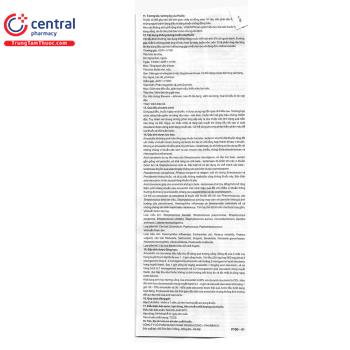 Thuốc Vigentin 875mg/125mg Pharbaco giúp điều trị nhiễm trùng hô hấp