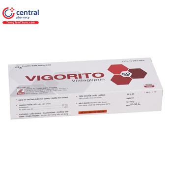 [CHÍNH HÃNG] Thuốc Vigorito 50mg - Thuốc điều trị bệnh tiểu đường