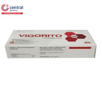 [CHÍNH HÃNG] Thuốc Vigorito 50mg - Thuốc điều trị bệnh tiểu đường