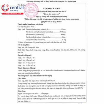 Thuốc Vincozyn Plus: Bổ sung Vitamin và khoáng chất cho cơ thể