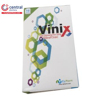 Thuốc Vinix 50mg - ngăn ngừa cương dương, kéo dài thời gian quan hệ