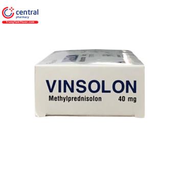 Thuốc Vinsolon 40mg - thuốc kháng viêm: tác dụng và cách dùng
