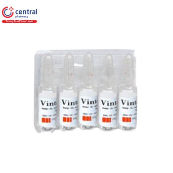 Thuốc Vintanil 500mg/5ml hỗ trợ điều trị triệu chứng chóng mặt
