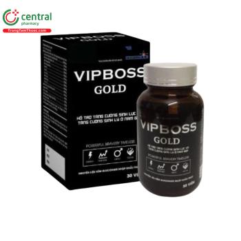 Thuốc Vipboss Gold - Tráng dương, bổ thận, giảm nguy cơ mãn dục sớm