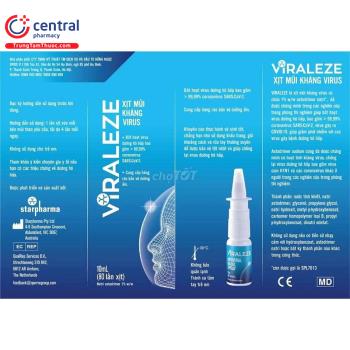 [CHÍNH HÃNG] Viraleze - lá chắn bảo vệ sức khỏe cho gia đình bạn