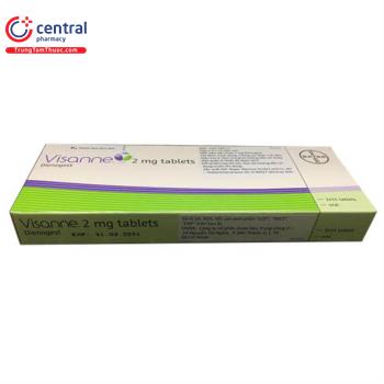 Thuốc Visanne 2mg tablets (Dienogest) điều trị nội mạc tử cung