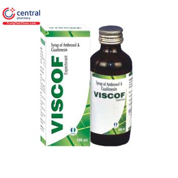 Thuốc trị ho Viscof - S 60ml: công dụng, liều dùng