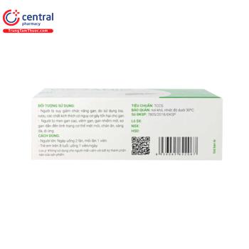 Visganic Plus hỗ trợ tăng cường chức năng gan, bảo vệ gan